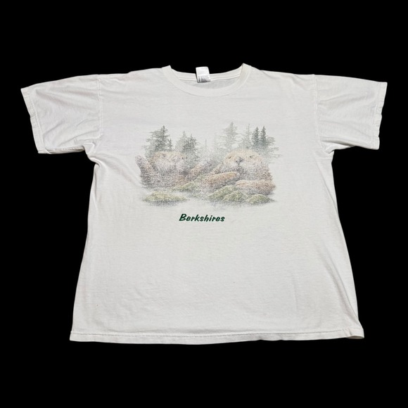 Anvil | Shirts | 200s Anvil Cotton Berkshires Otter Forest Nature White ...